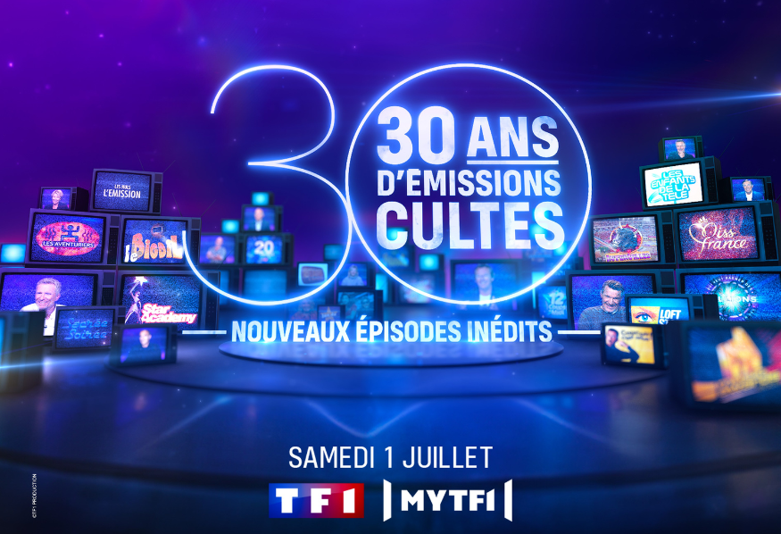 INÉDIT - "30 ANS D'ÉMISSIONS CULTES" | TF1 Pro