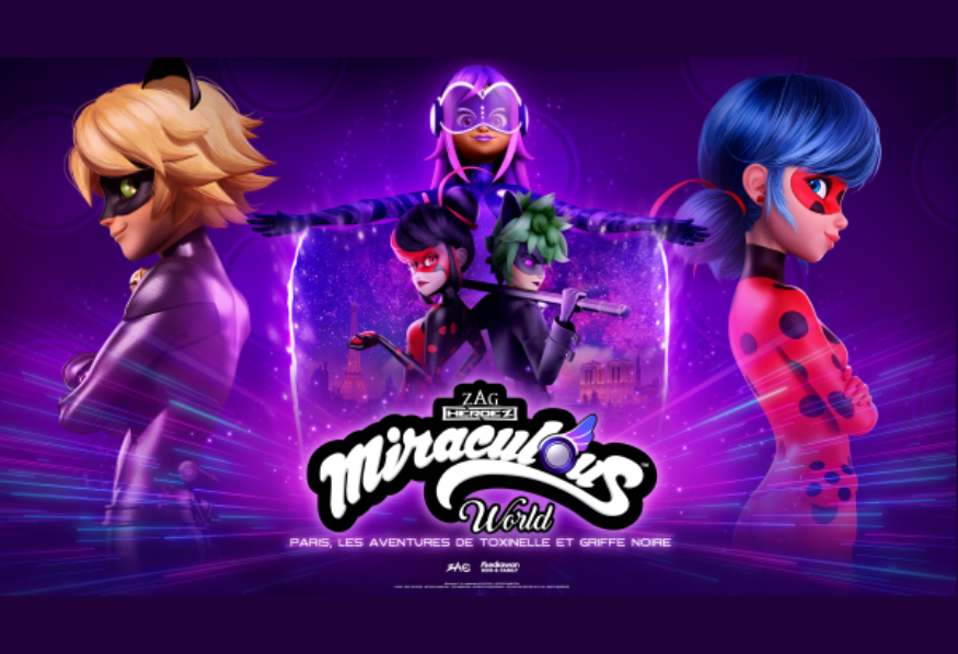 « MIRACULOUS WORLD : PARIS, LES AVENTURES DE TOXINELLE ET GRIFFE NOIRE ...